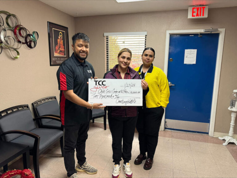 Our Giving - Giving back and donating at TCC, a Verizon Authorized Retailer