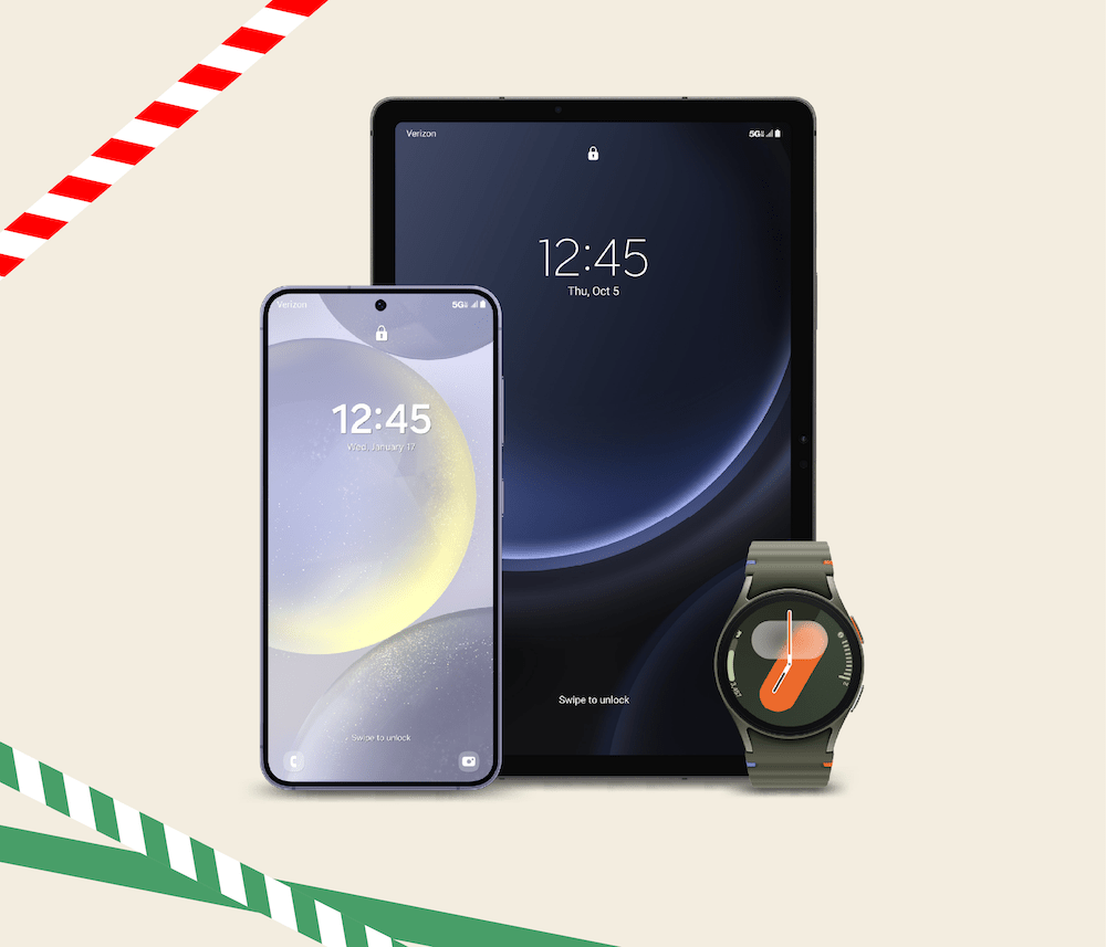 Home- TCC, a Verizon Authorized Retailer homepage.